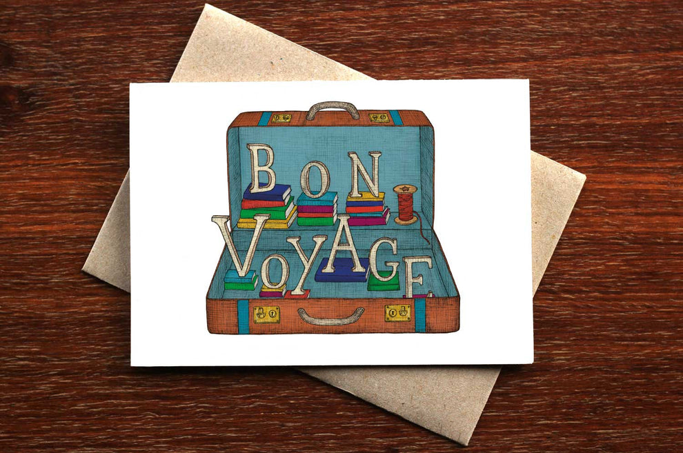 Bon Voyage – Greeting Card – Mu Shop