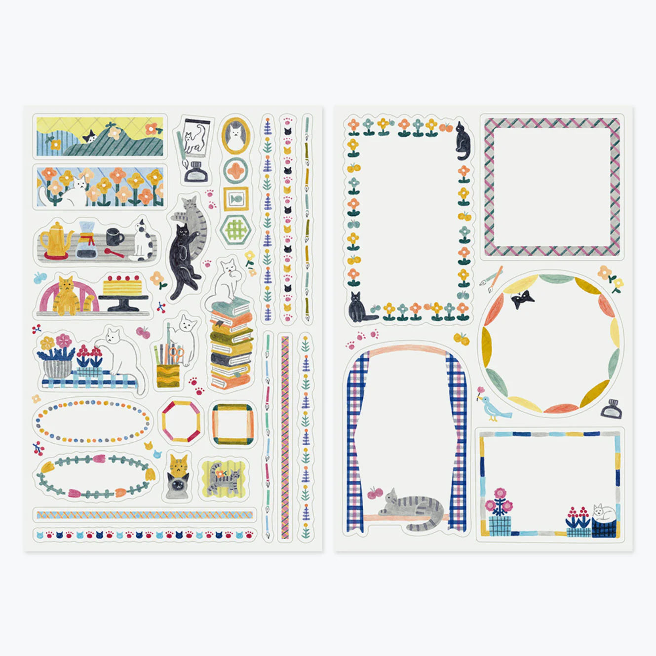 Planner Sticker – Yuru Log Cats – Mu Shop