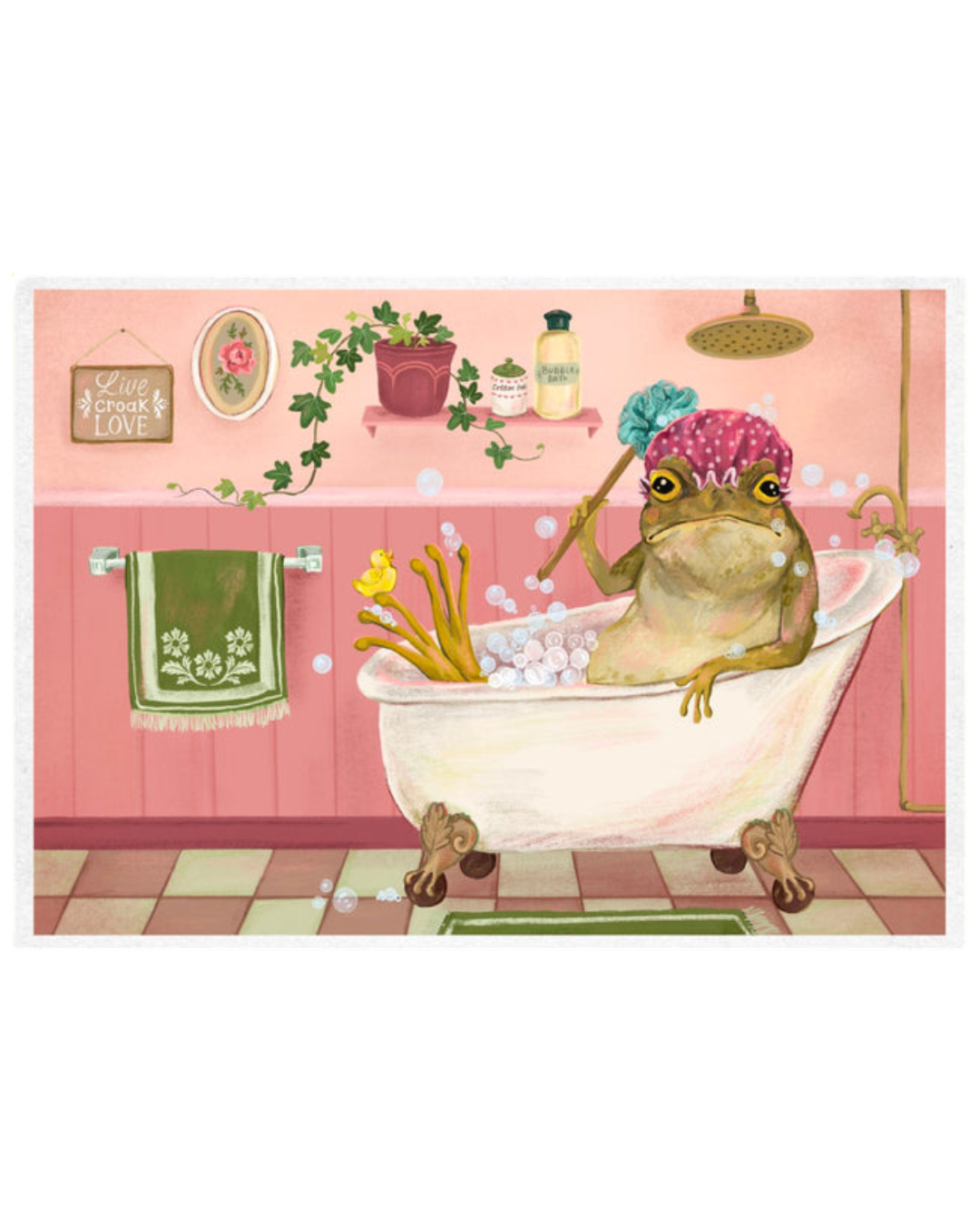 Art Print - Bath Time (A4) – Mu Shop