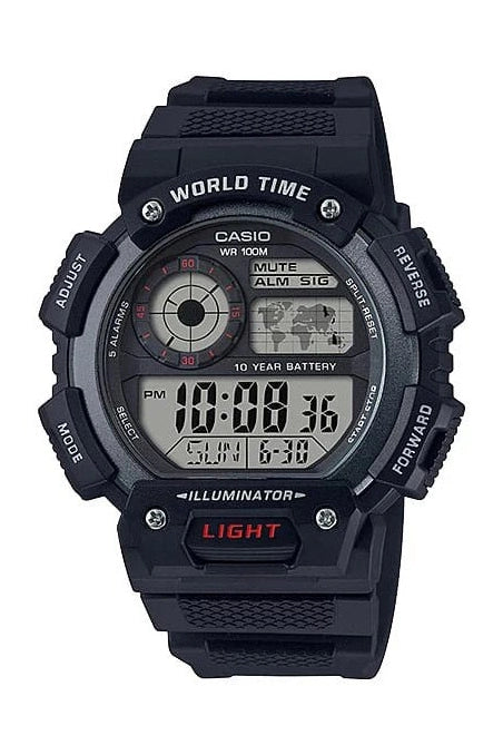 CASIO World Time Digital Watch - CASIO - Mu Shop