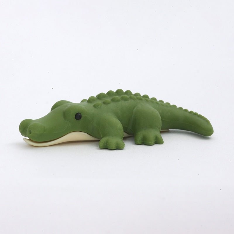 Crocodile Erasers - Green - Iwako - Mu Shop