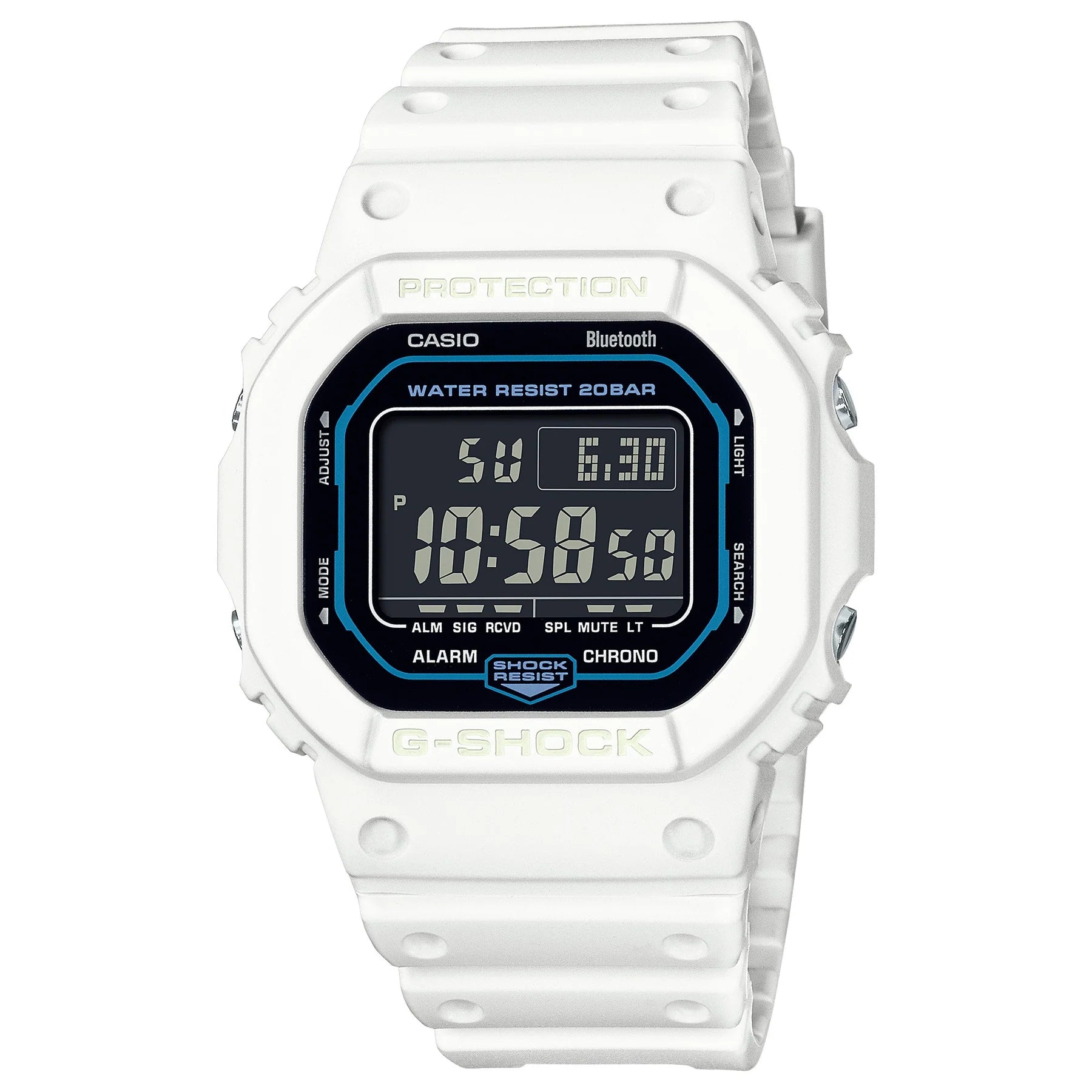G SHOCK DW-B5600 SCI-FI WORLD White Dig Watch - G-SHOCK - Mu Shop