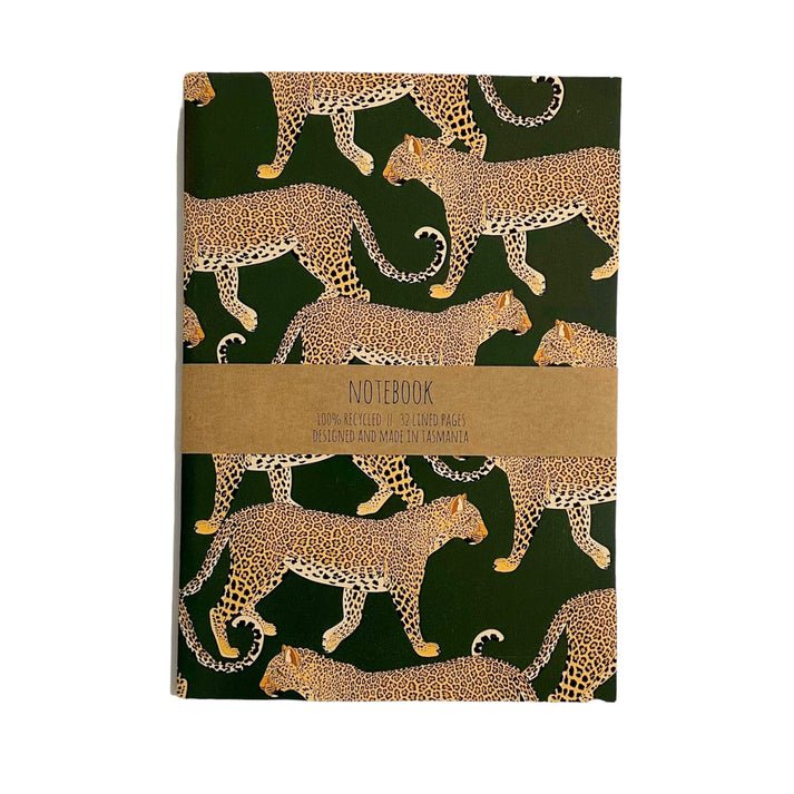 Leopard Notebook - Red Parka - Mu Shop