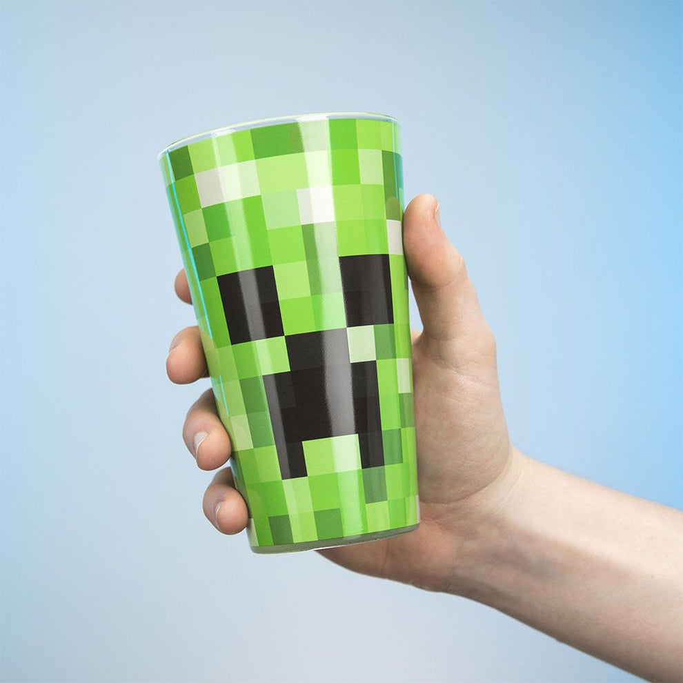 Minecraft Creeper Glass – Mu Shop