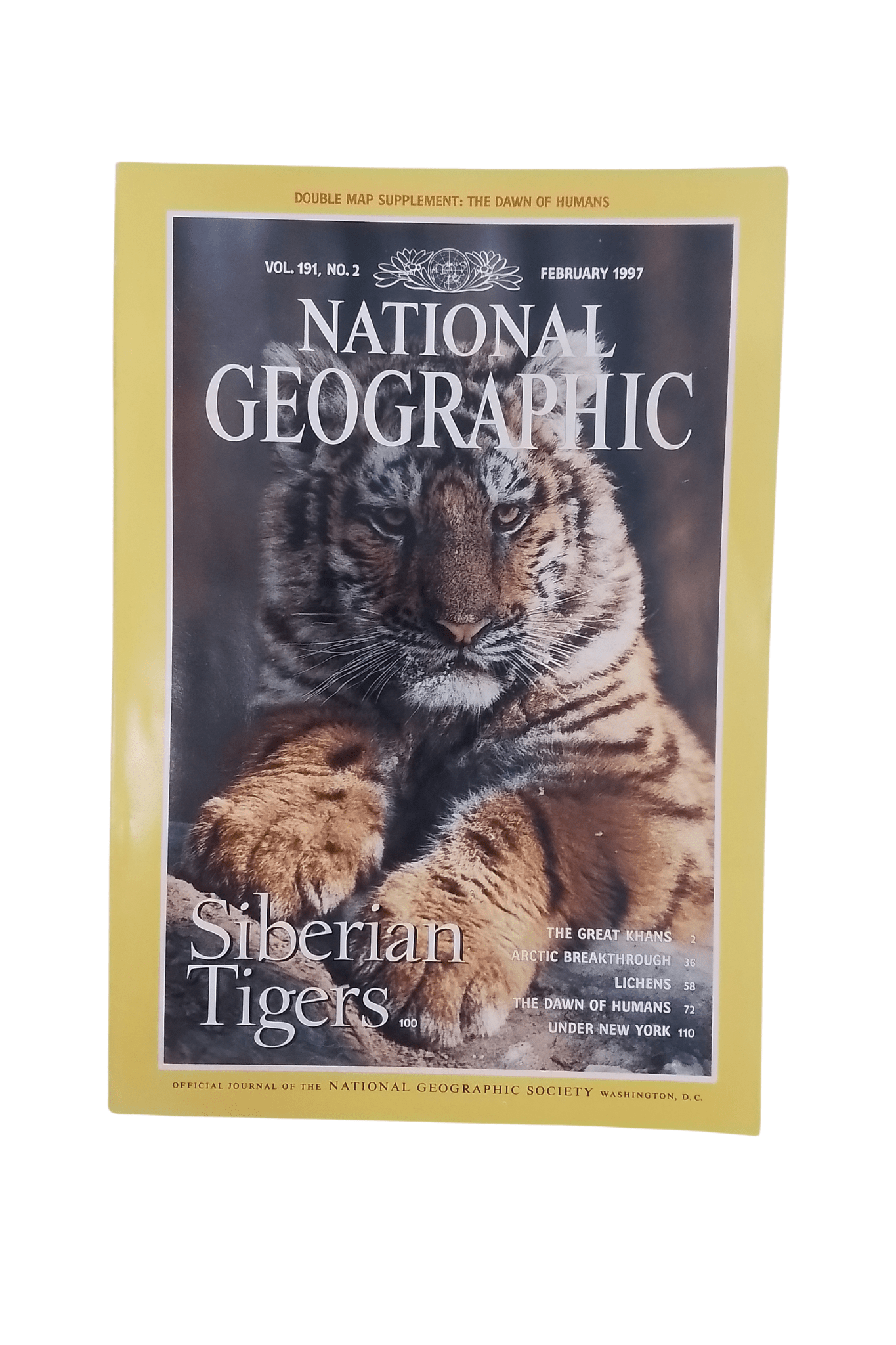 Vintage National Geographic Magazine February 1997 – Mu Shop
